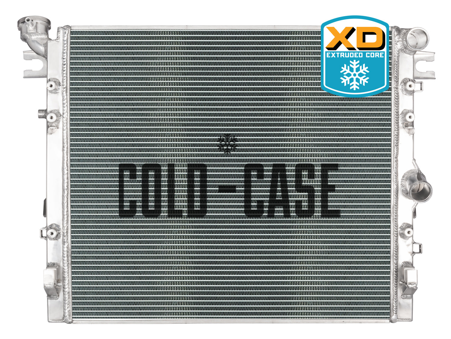 07-18 Jeep JK Hemi/LS Swap Extruded Core Aluminum Radiator Cold Case R ...